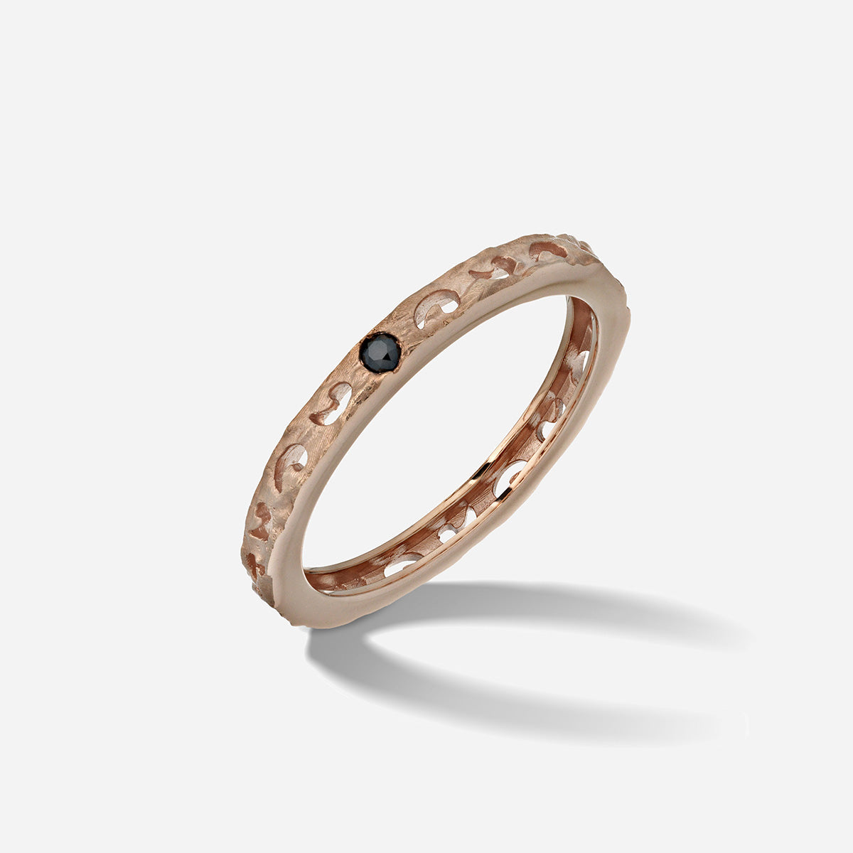 Orion Ring | Rose Gold & Black Diamond | Ring