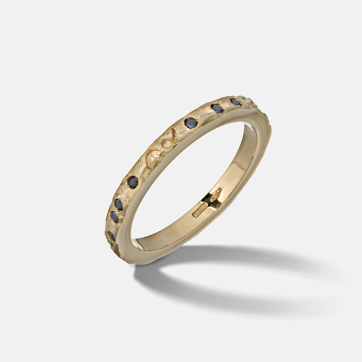 Orion Ring | Yellow Gold & Black Diamonds | Ring – MARCO DAL MASO