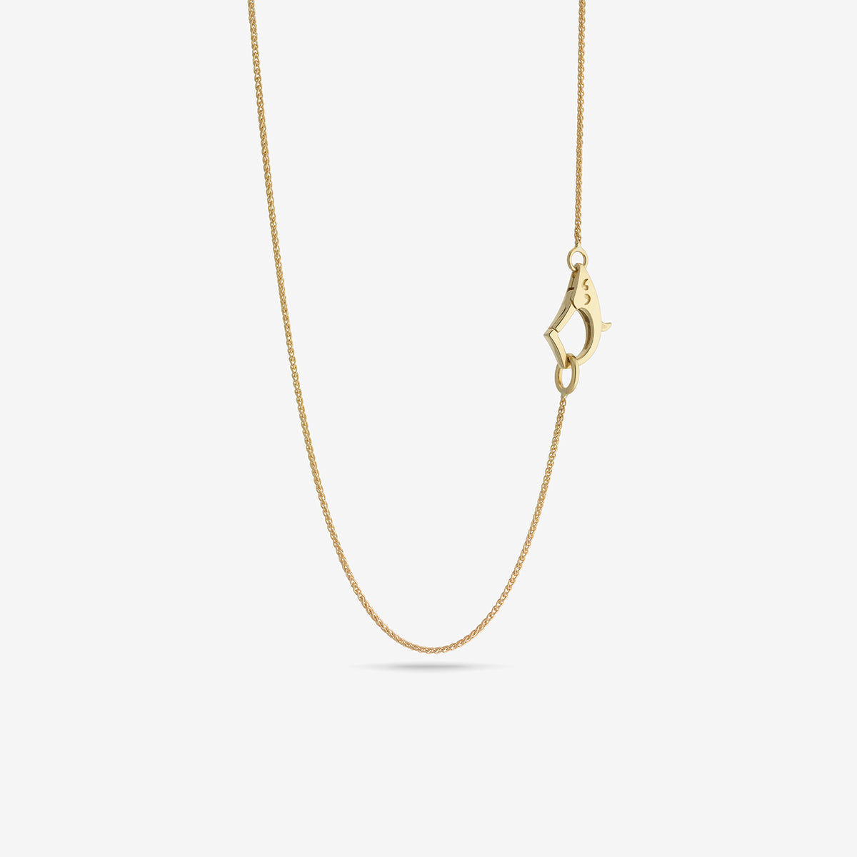 XoK Wave Pendant Chain in 18K Yellow Gold | MARCO DAL MASO